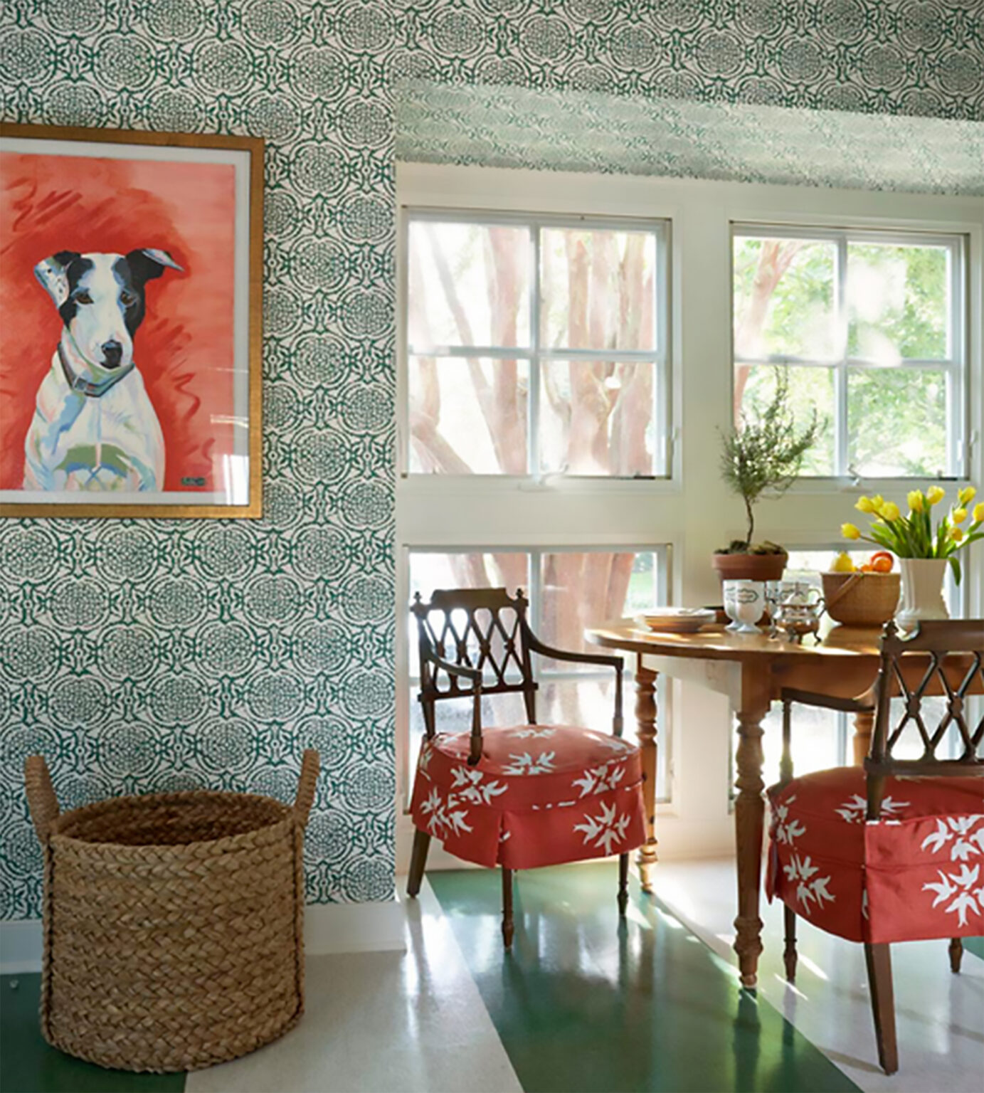 Custom Pomegranate Wallpaper - Suellen Gregory - Galbraith & Paul
