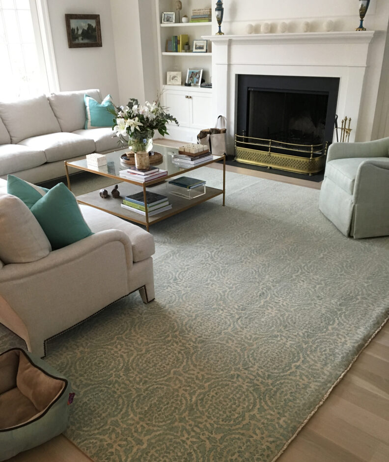 Pomegranate Rug in Frost - Galbraith & Paul