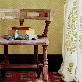 Persian Garden Fabric in Kelly - Christine Markatos - Galbraith & Paul