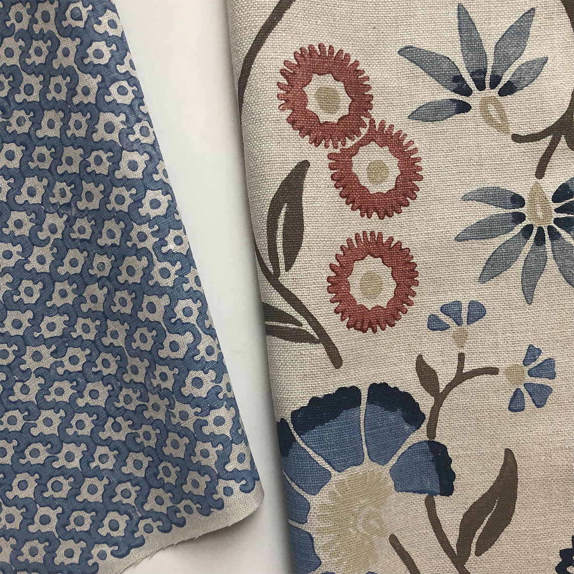 Custom Pomegranate, Lattice & Birds - Galbraith & Paul