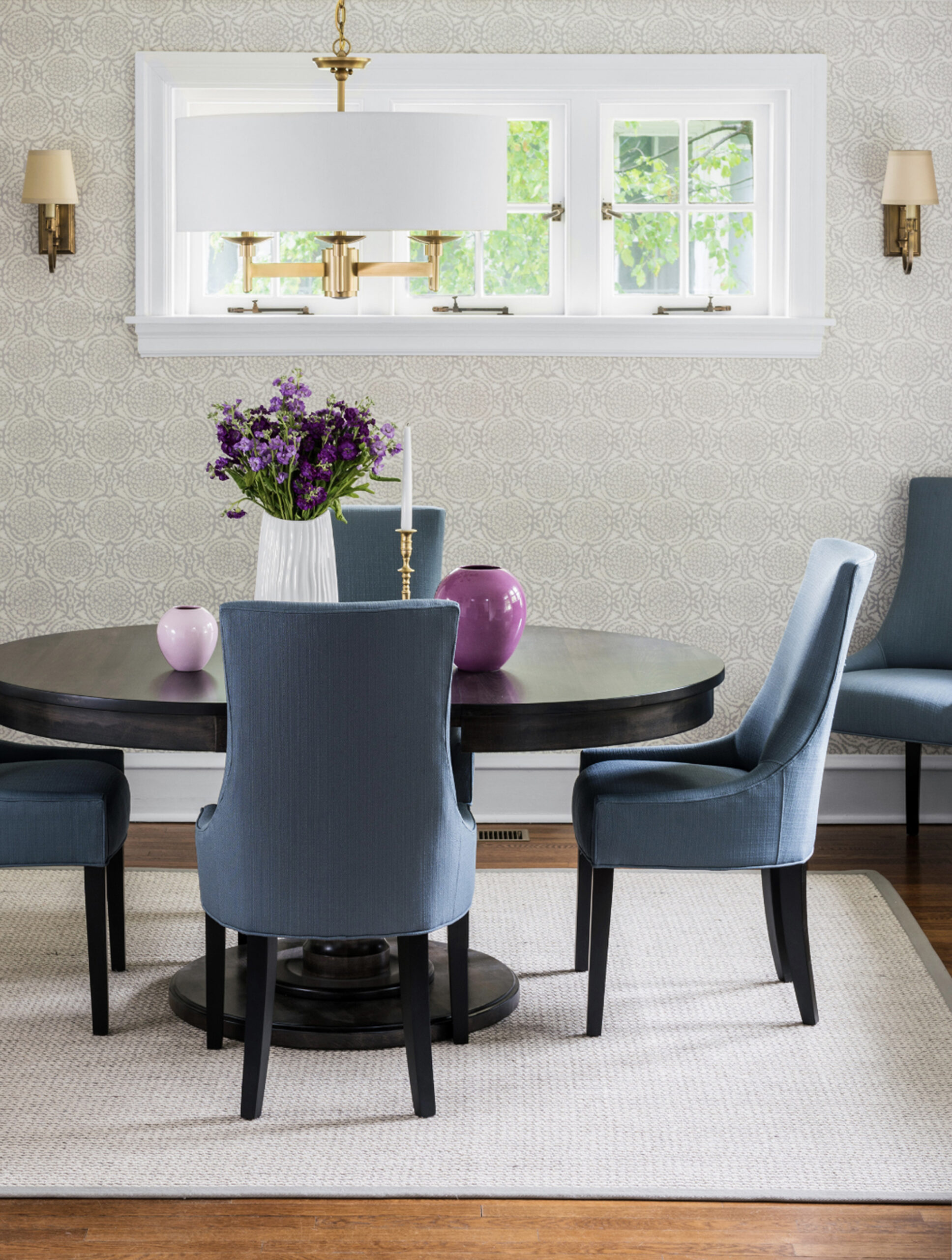 Pomegranate Dusk Dining Room - Galbraith & Paul