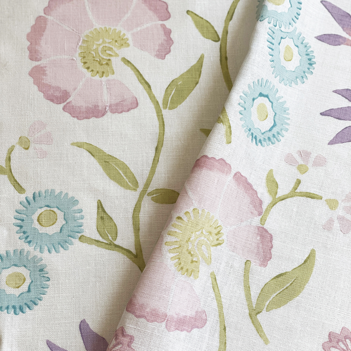 Custom Spring Garden Fabric - Galbraith & Paul