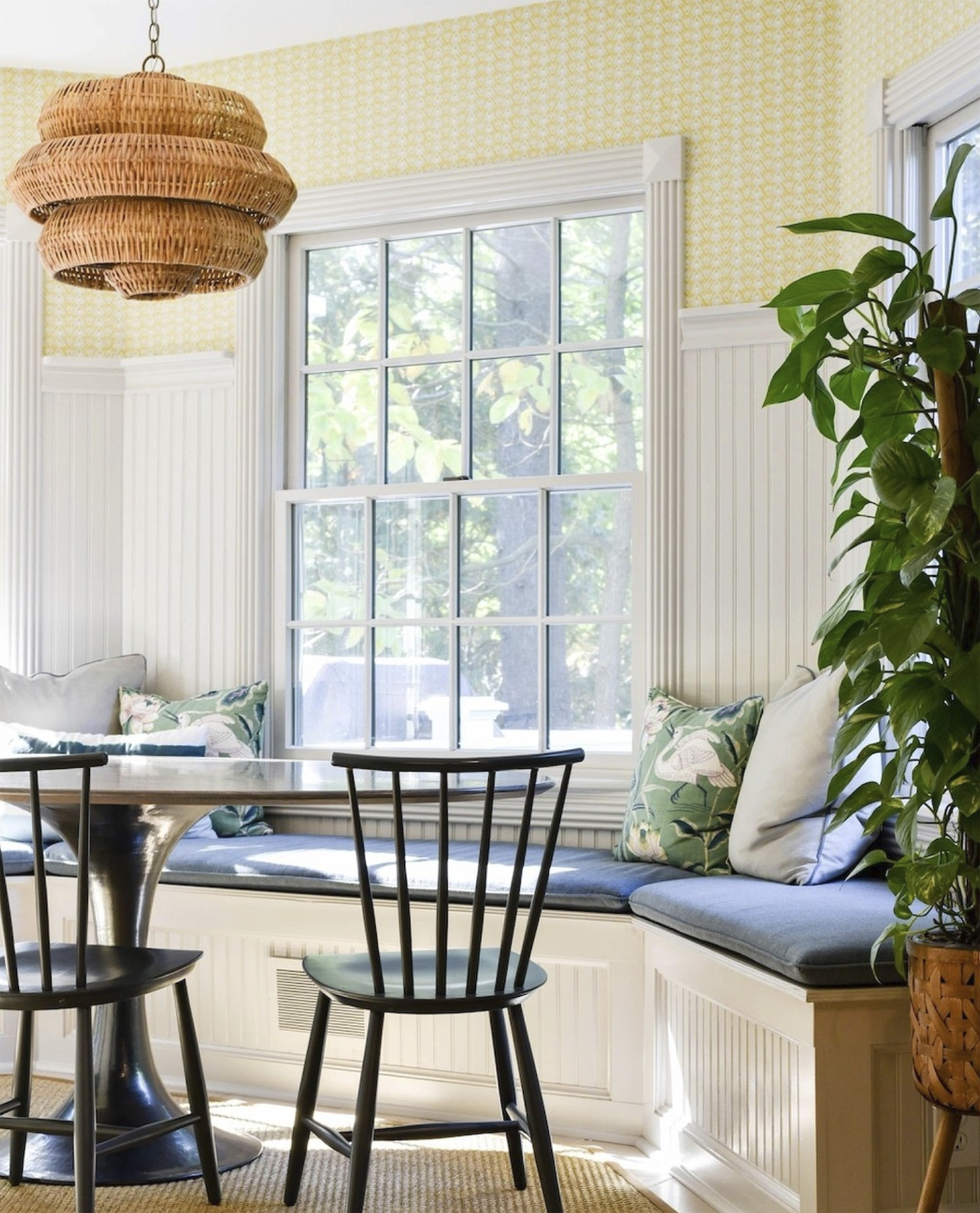 Bellflower Ochre Breakfast Nook - Galbraith & Paul