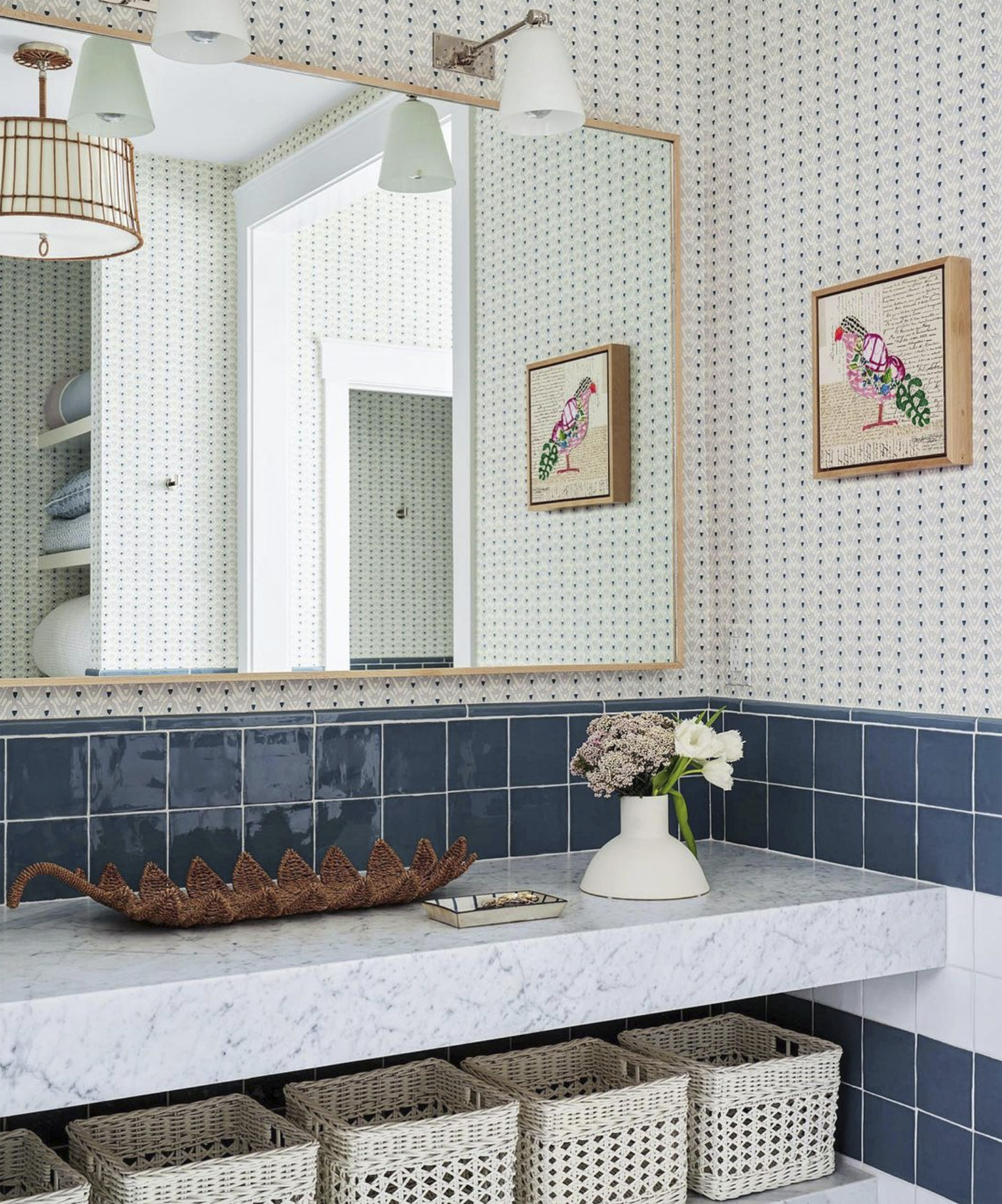 Bellflower Custom Bathroom Collins Interiors - Galbraith & Paul