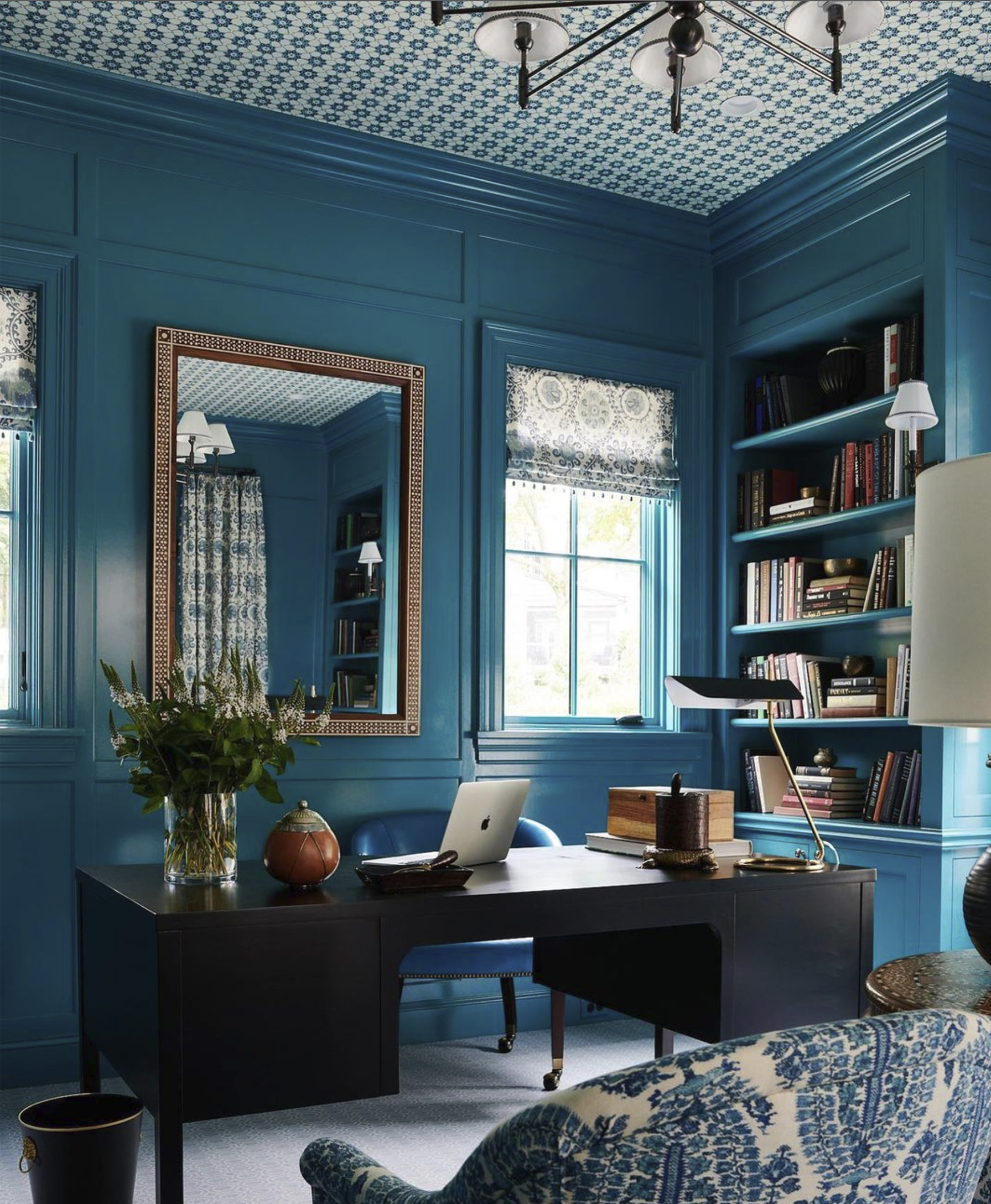 Tile in China Blue (Disco) - Galbraith & Paul